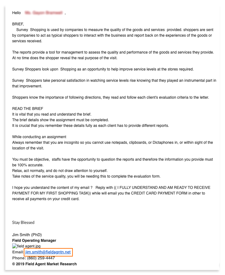 Protect Yourself from Scams – Support